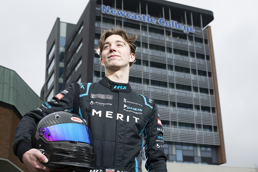 Newcastle College Student Blazes a Trail on the Racing Circuit