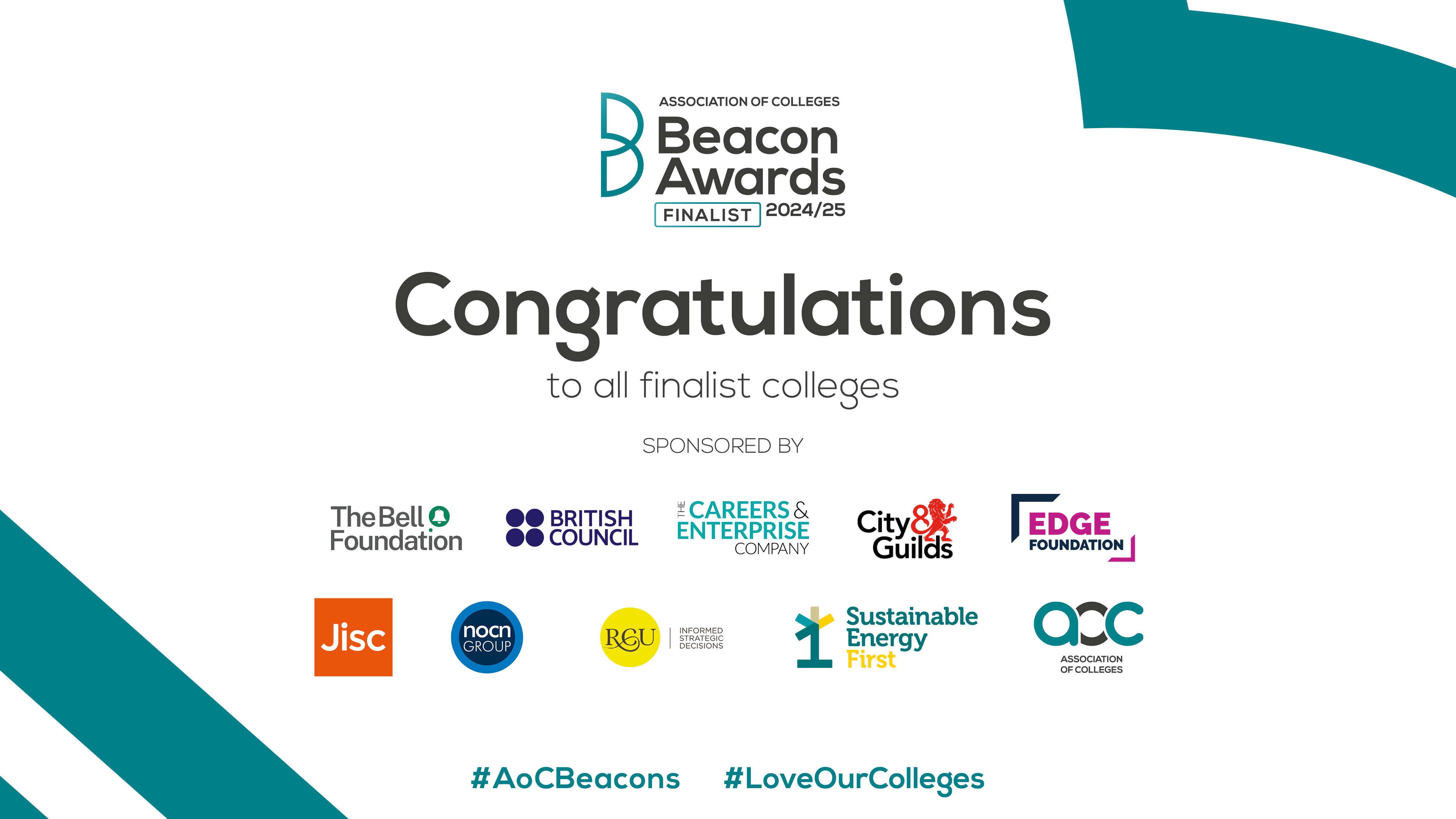 Newcastle College Announced as AoC Beacon Awards Finalist